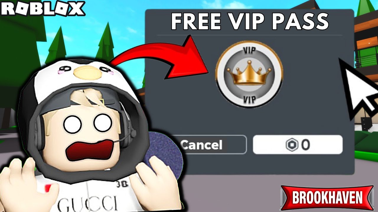 CARA DAPAT VIP PASS GRATIS DI BROOKHAVEN 2025! (WORKING) - YouTube
