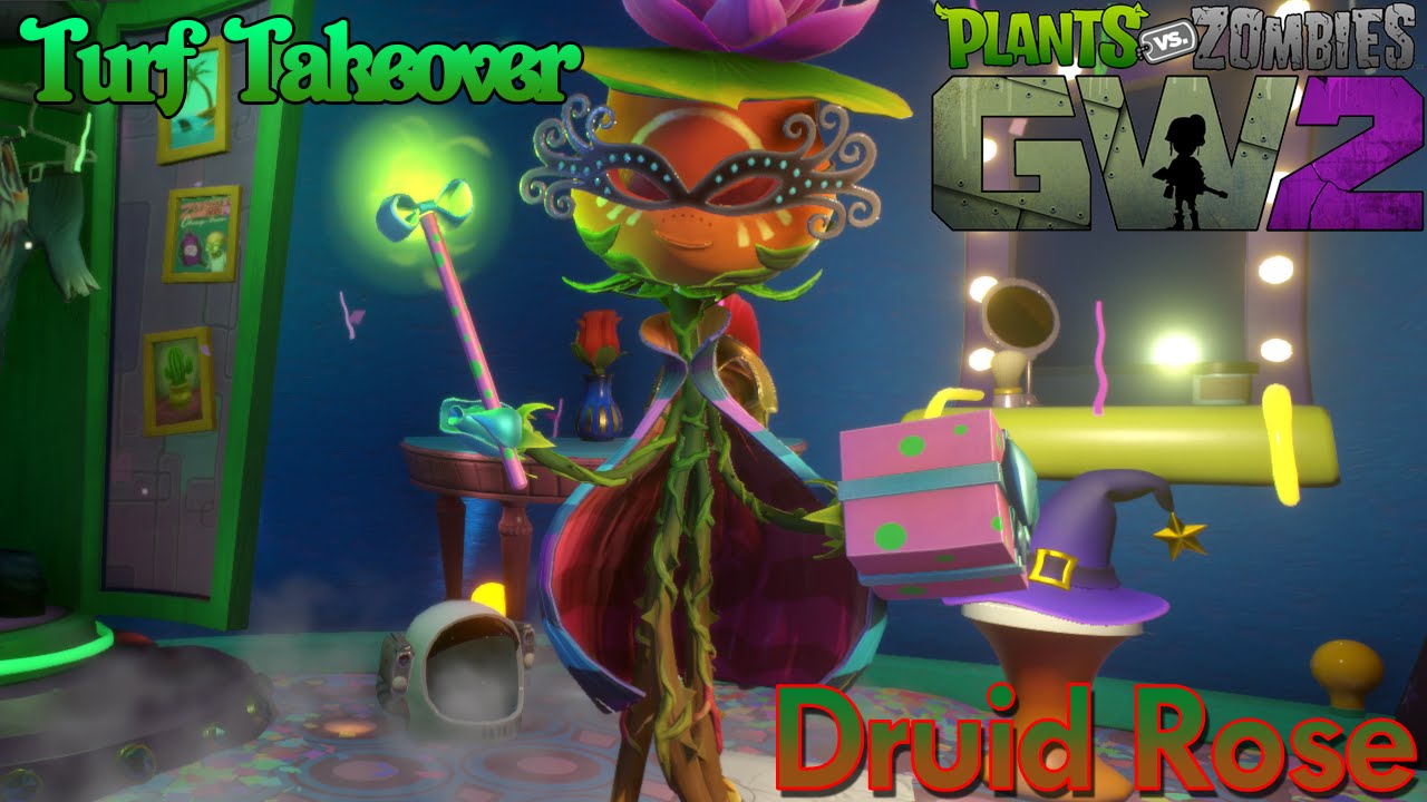 Plants vs. Zombies Garden Warfare 2 - Turf Takeover with Druid Rose ...