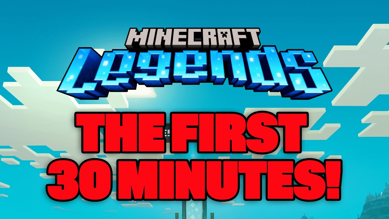 Minecraft Legends The First 30 Minutes - MINECRAFT LEGENDS 4K GAMEPLAY ...