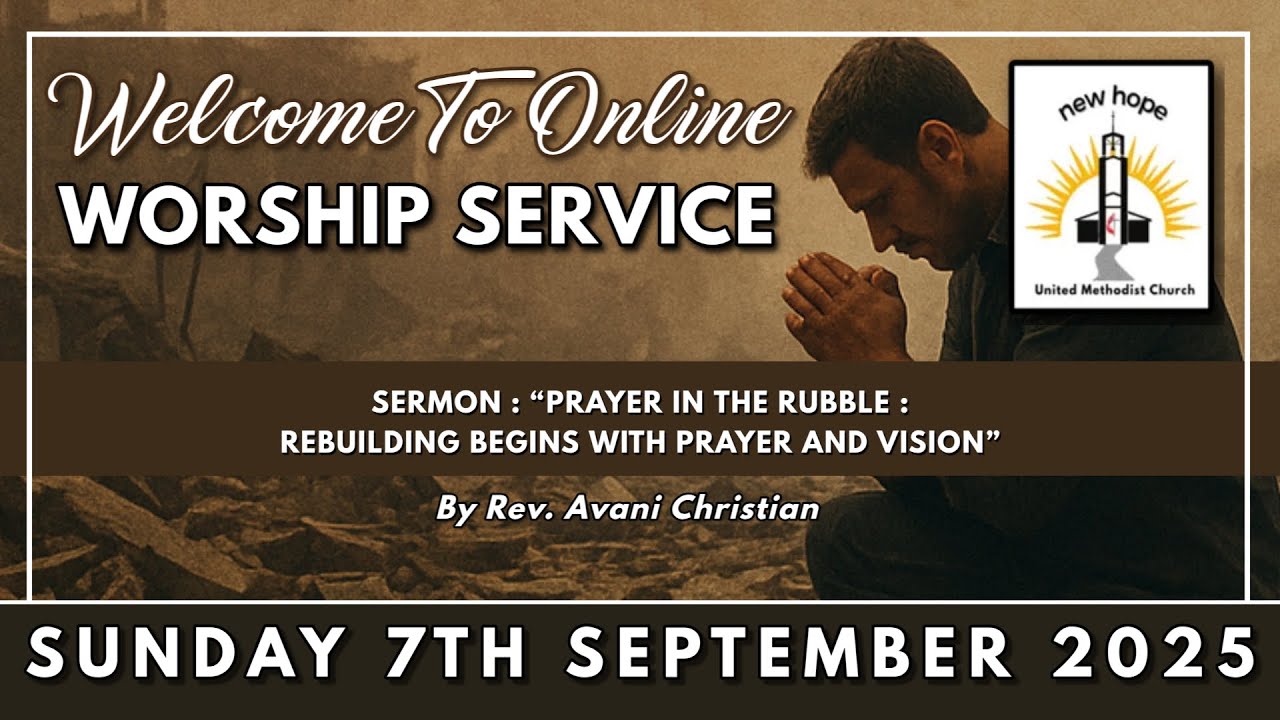 SUNDAY 7TH SEPTEMBER 2025 || SERMON : “ PRAYER IN... ” || BY REV. AVANI ...