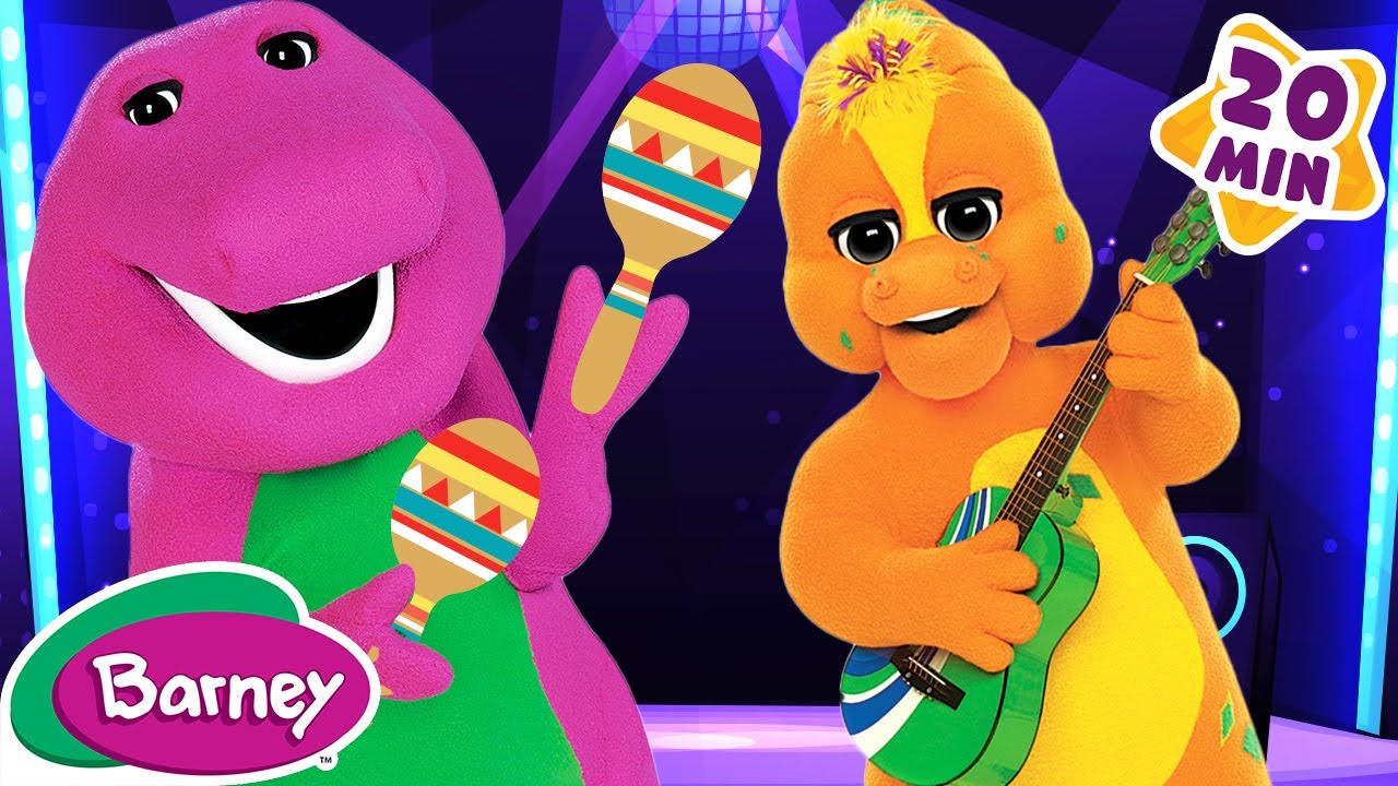Classic Nursery Rhymes with Barney + More Barney Nursery Rhymes and ...