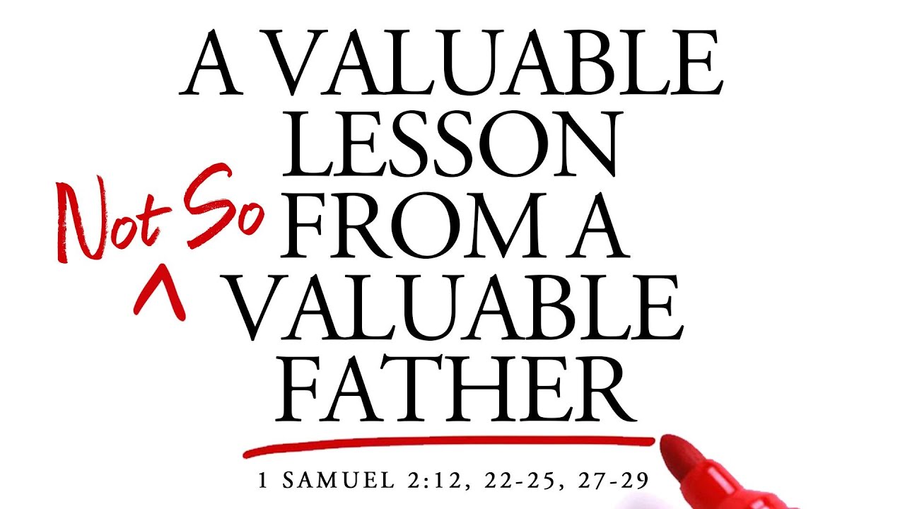 A Valuable lesson from a Not So Valuable Father - YouTube
