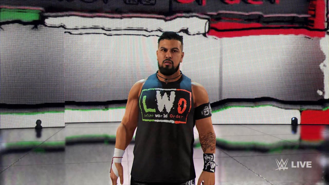 Cruz Del Toro WWE 2K24 ENTRANCE - 4K No Commentary - YouTube