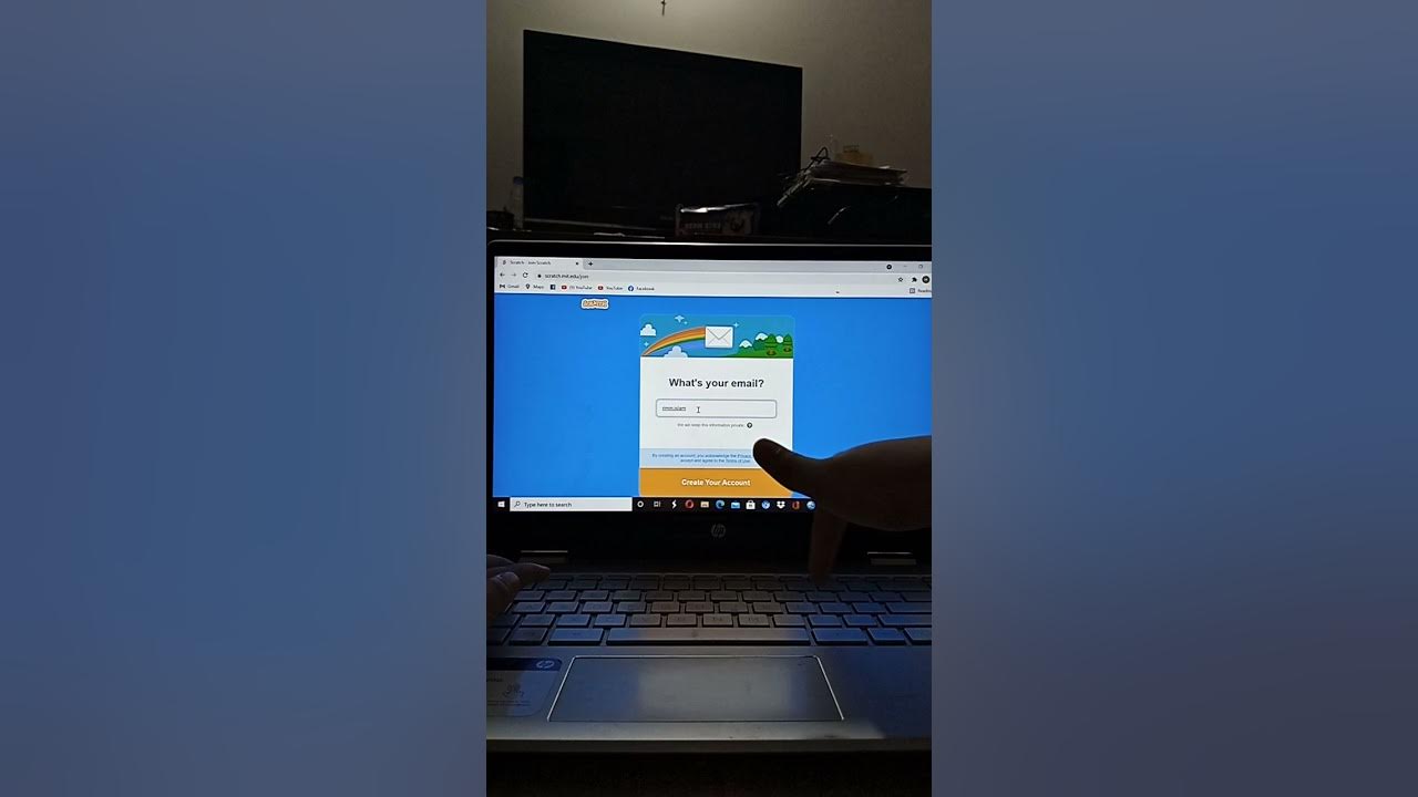 How to join scratch in scratch in hp laptop - YouTube
