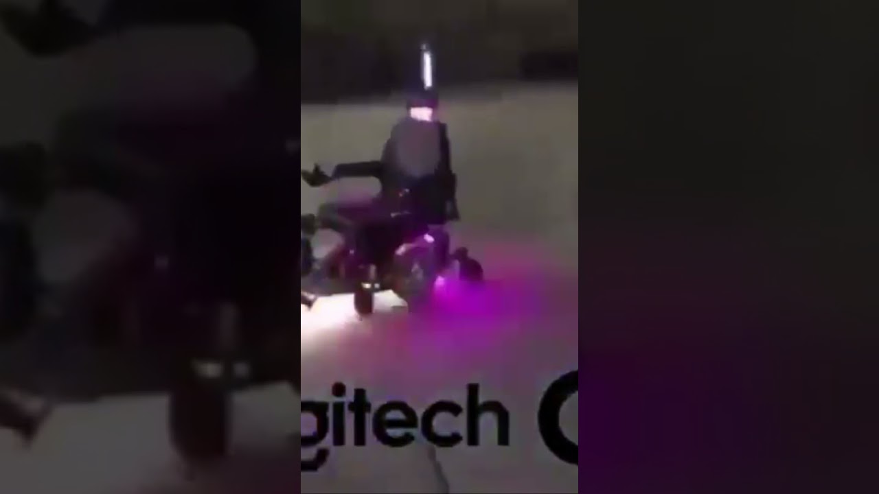 Logitech wheelchair (sound effect) - YouTube