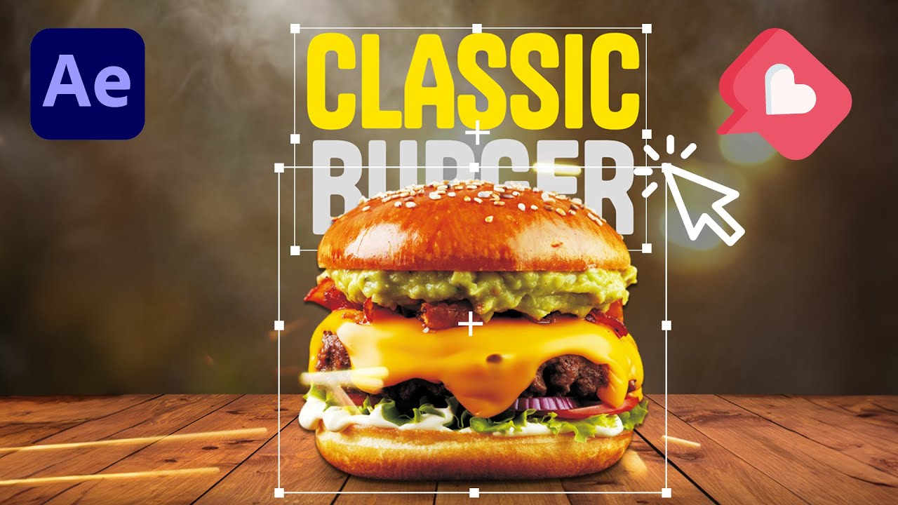 Create an amazing food slide animation for your next social media post ...