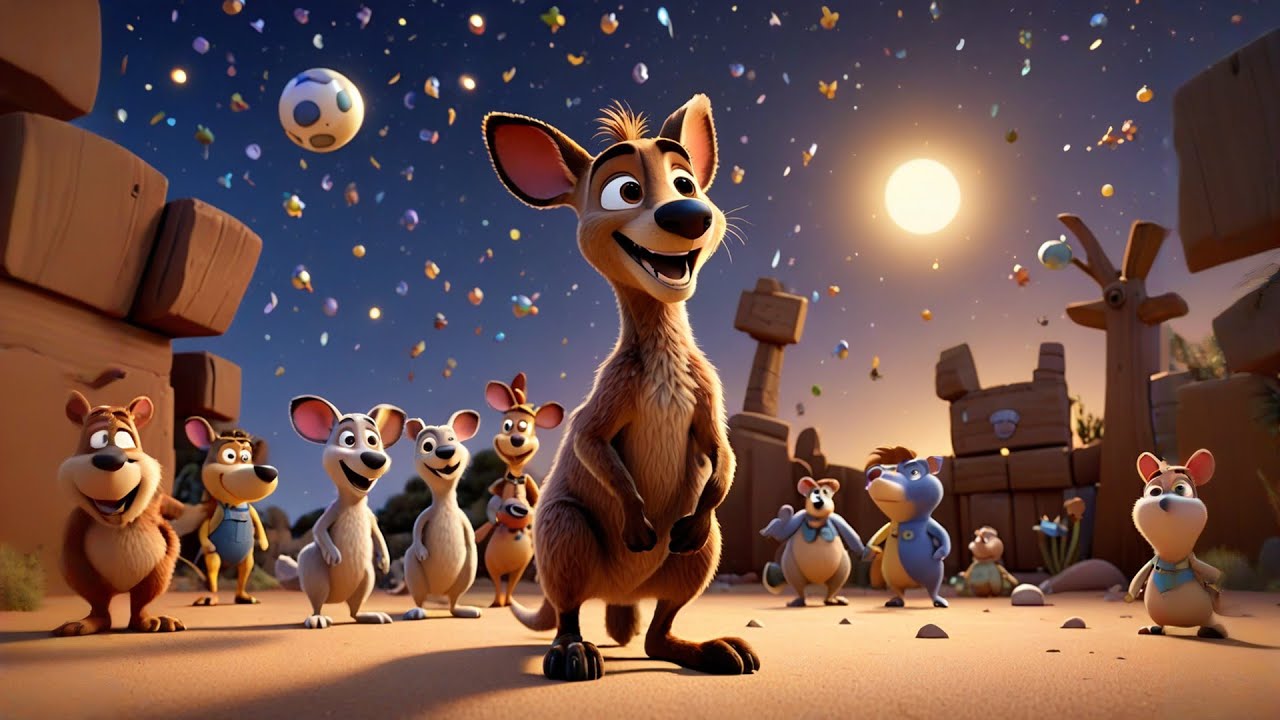 Bouncy Kangaroo Hop — Jump Jump Song! | Fun Kangaroo Song for Kids ...