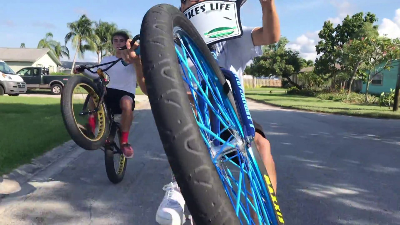 summer 2018 south Florida Lyft off bike life big ripper wheelies - YouTube