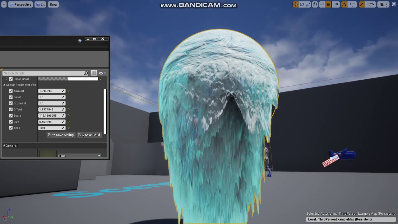 UE4 Ice Material Preview - YouTube