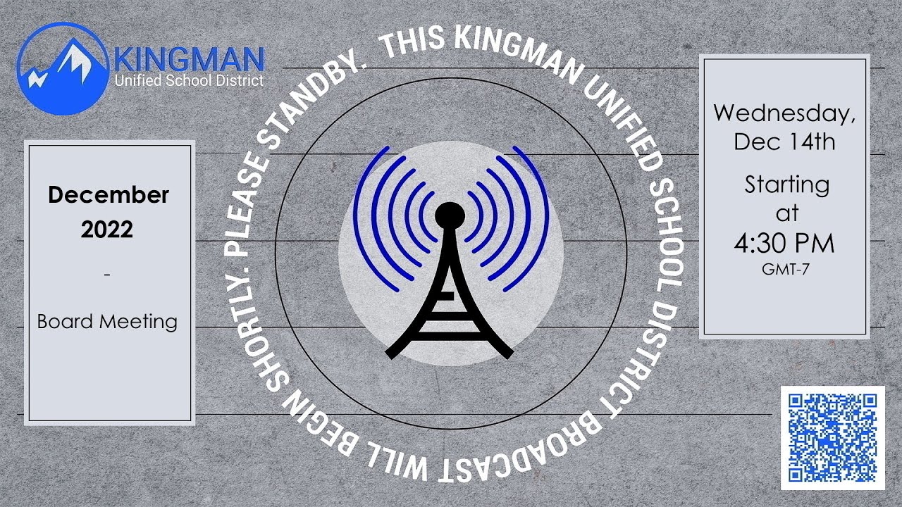 KUSD#20 Board Meeting - December 14th, 2022 - YouTube