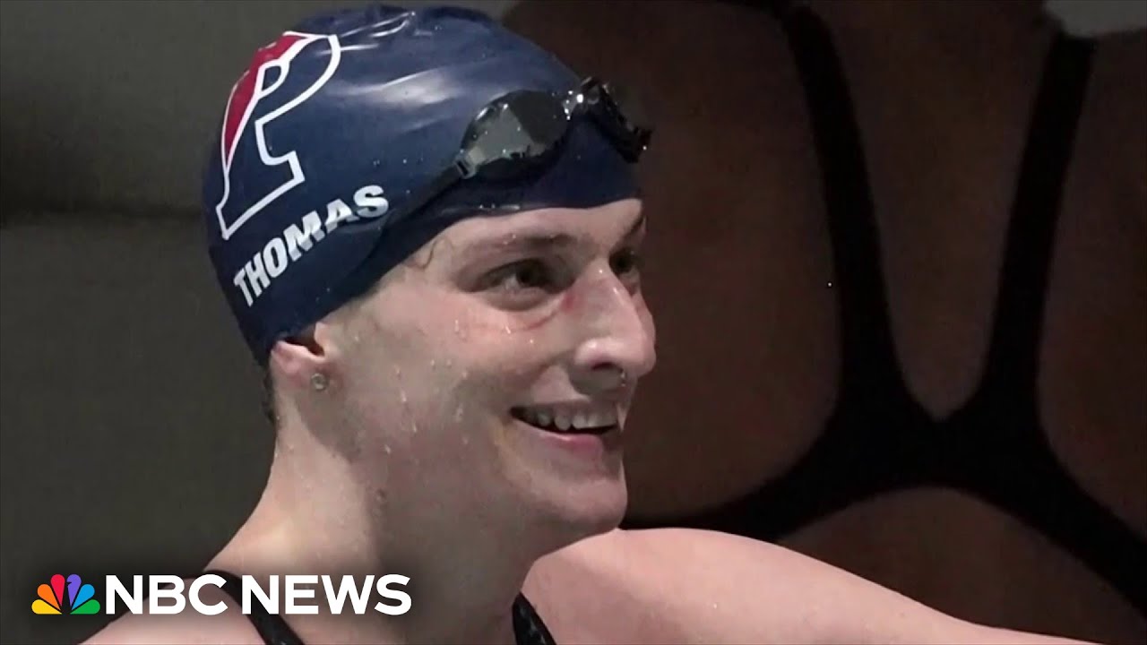 Swimmer Lia Thomas challenging new rules that ban trans women from top ...