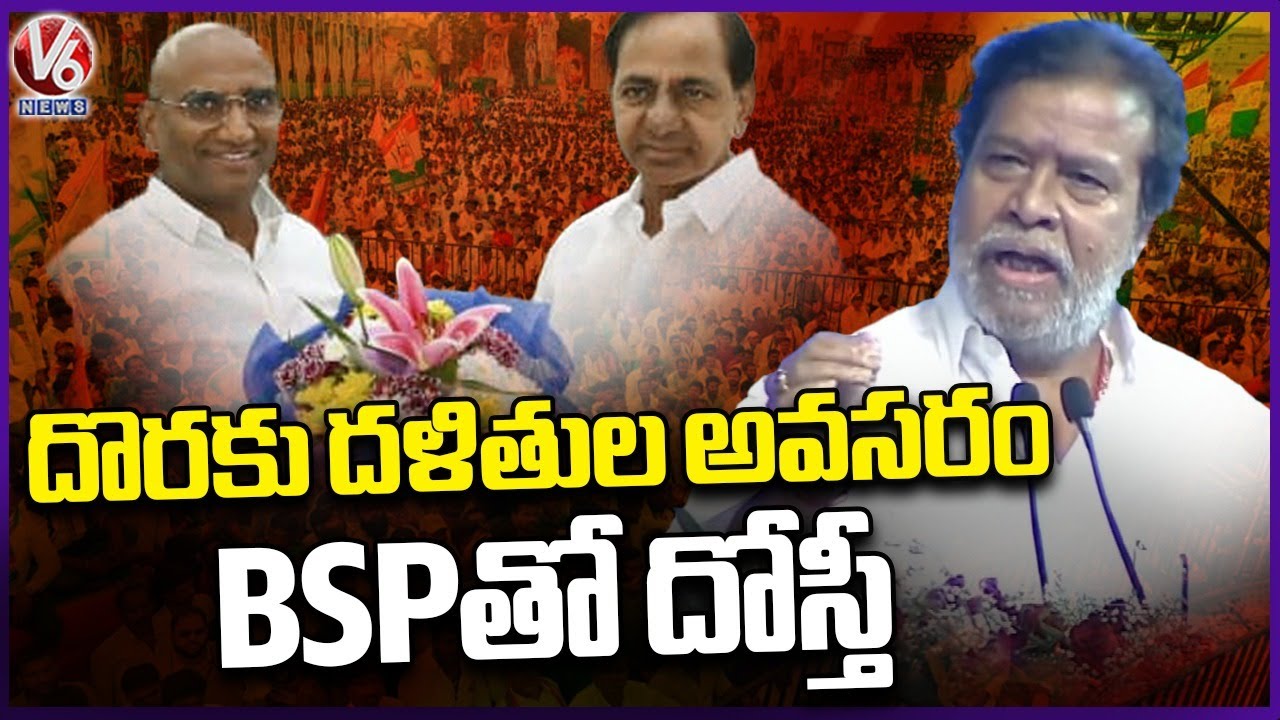 Health Minister Damodara Narasimha About BSP And BRS Party Alliance ...