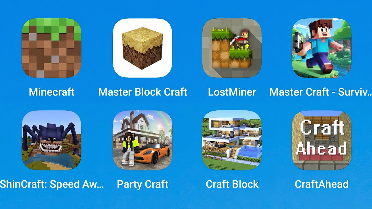 Minecraft,Master Block Craft,LostMiner,Master Craft Survival,ShinCraft ...