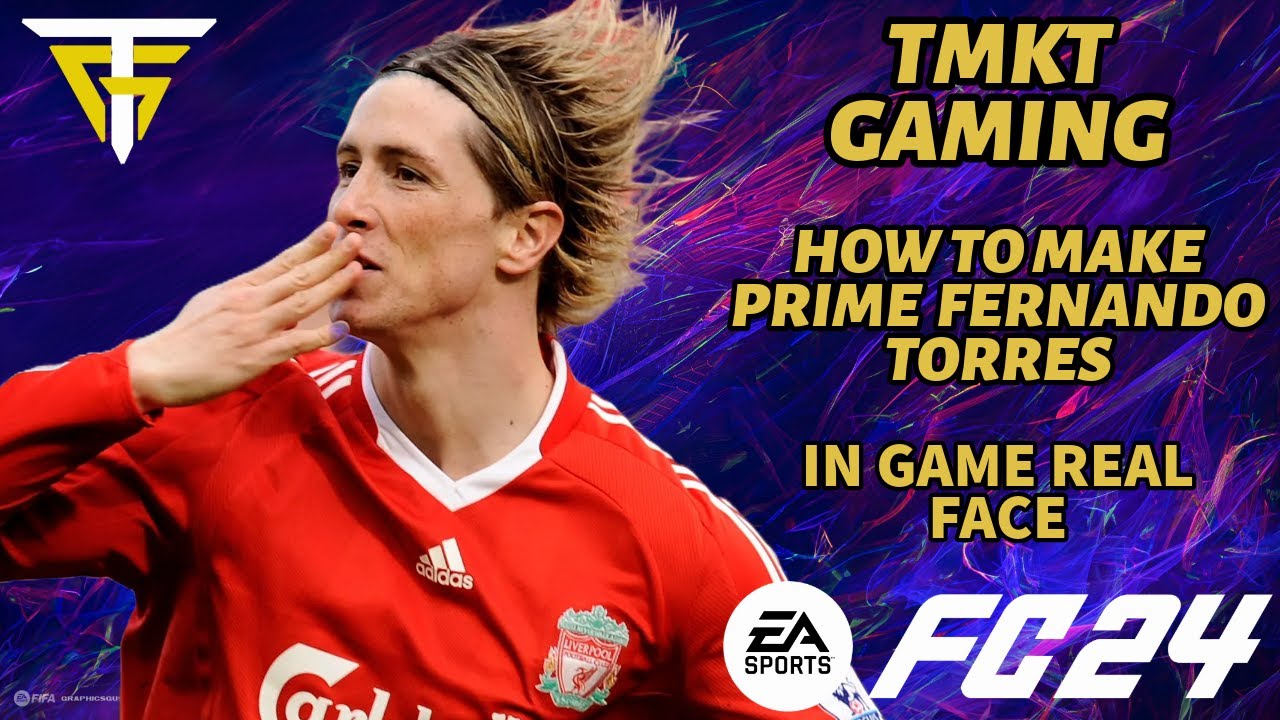 EA FC 24 - How To Make PRIME Fernando Torres - In Game Real Face! - YouTube