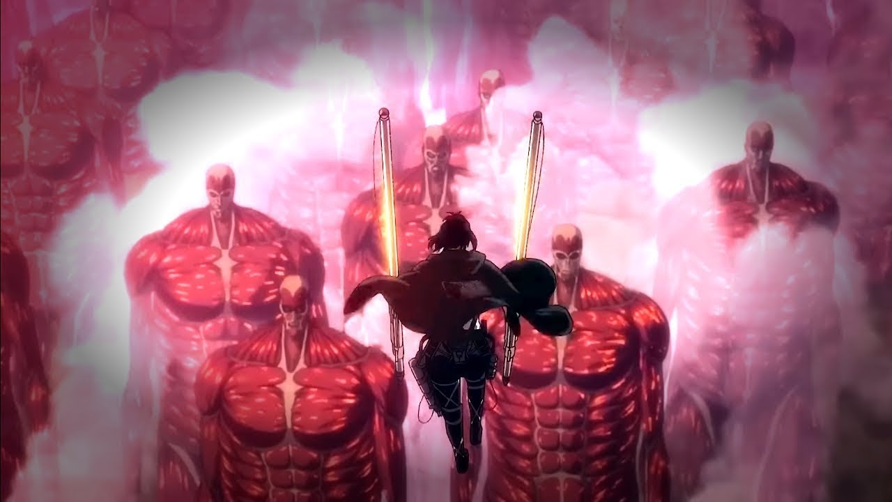 Смерть ханжи атака титанов / Hanji death attack on titan 4 season 29s ...
