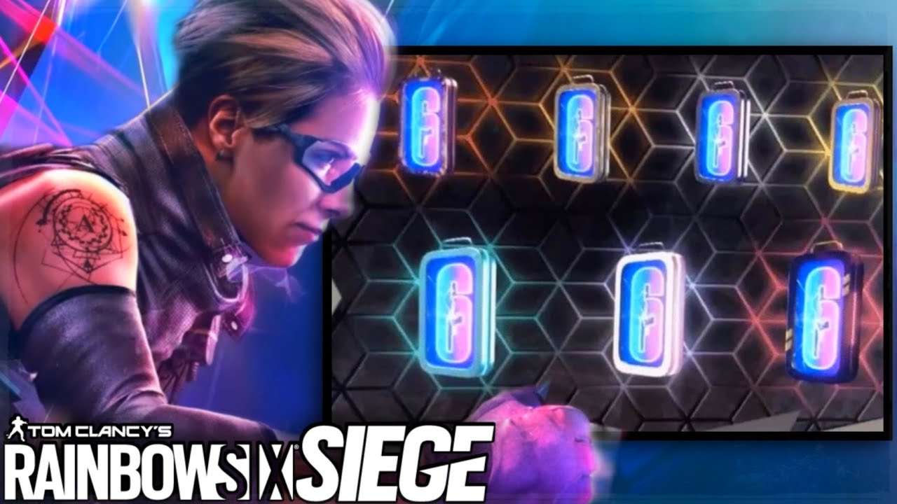 NEW Operation "Crystal Guard" Ranked Charms! Rainbow Six Siege New ...