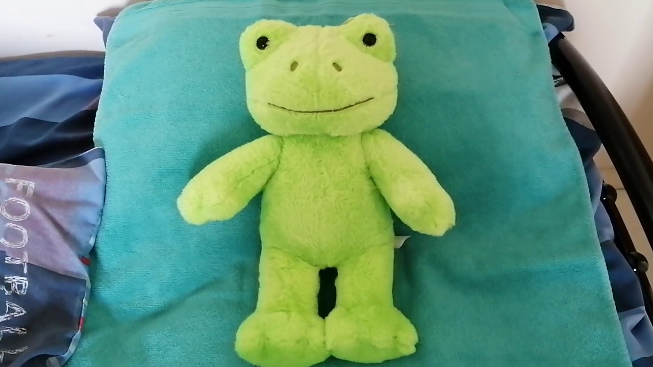 Build a bear spring green frog quick unboxing.#shorts - YouTube