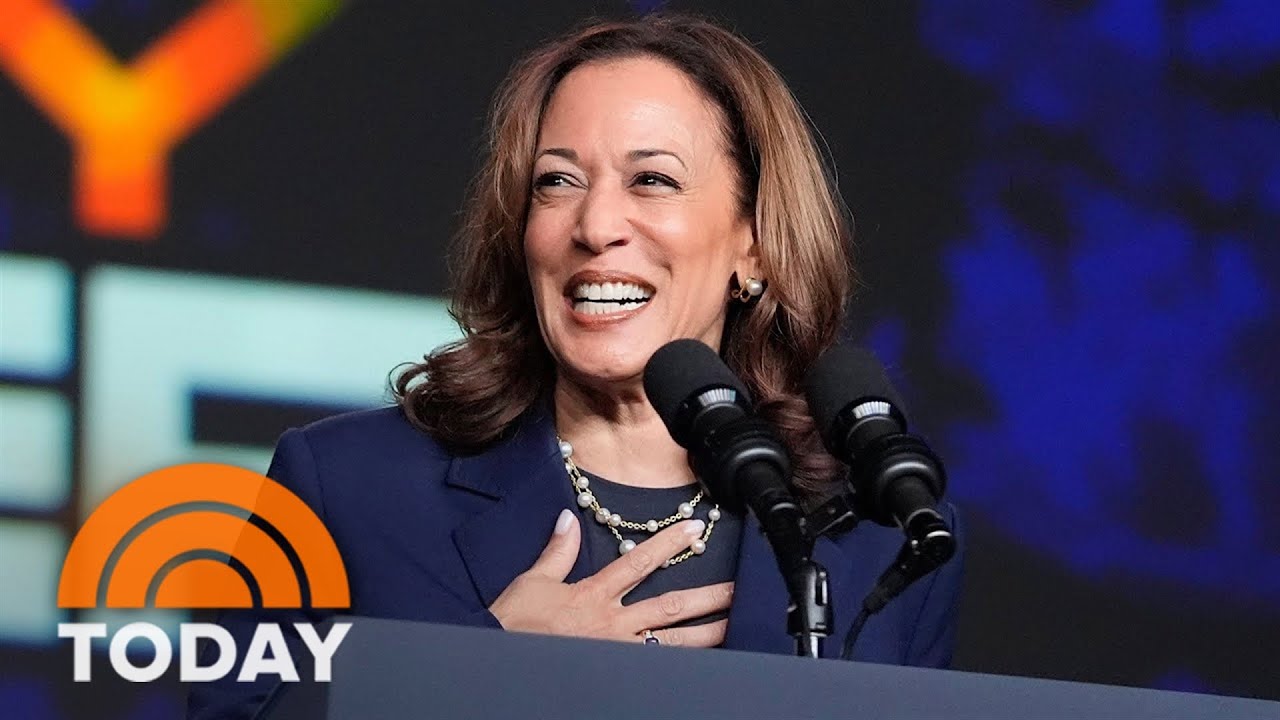 Harris meets with running mate finalists ahead of announcement - YouTube