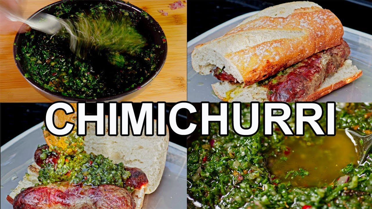 The Argentinian Essential Chimichurri sauce!! - YouTube