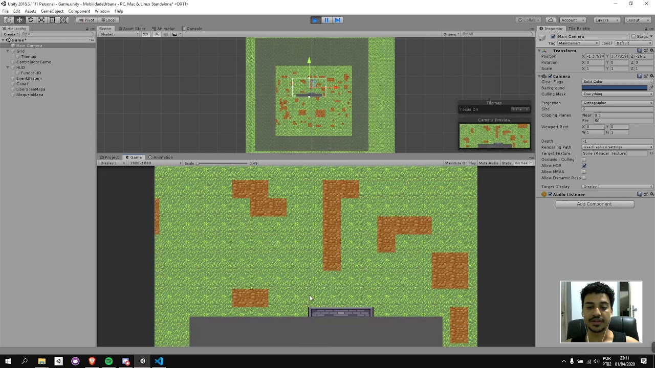 Pan Camera- Unity - YouTube