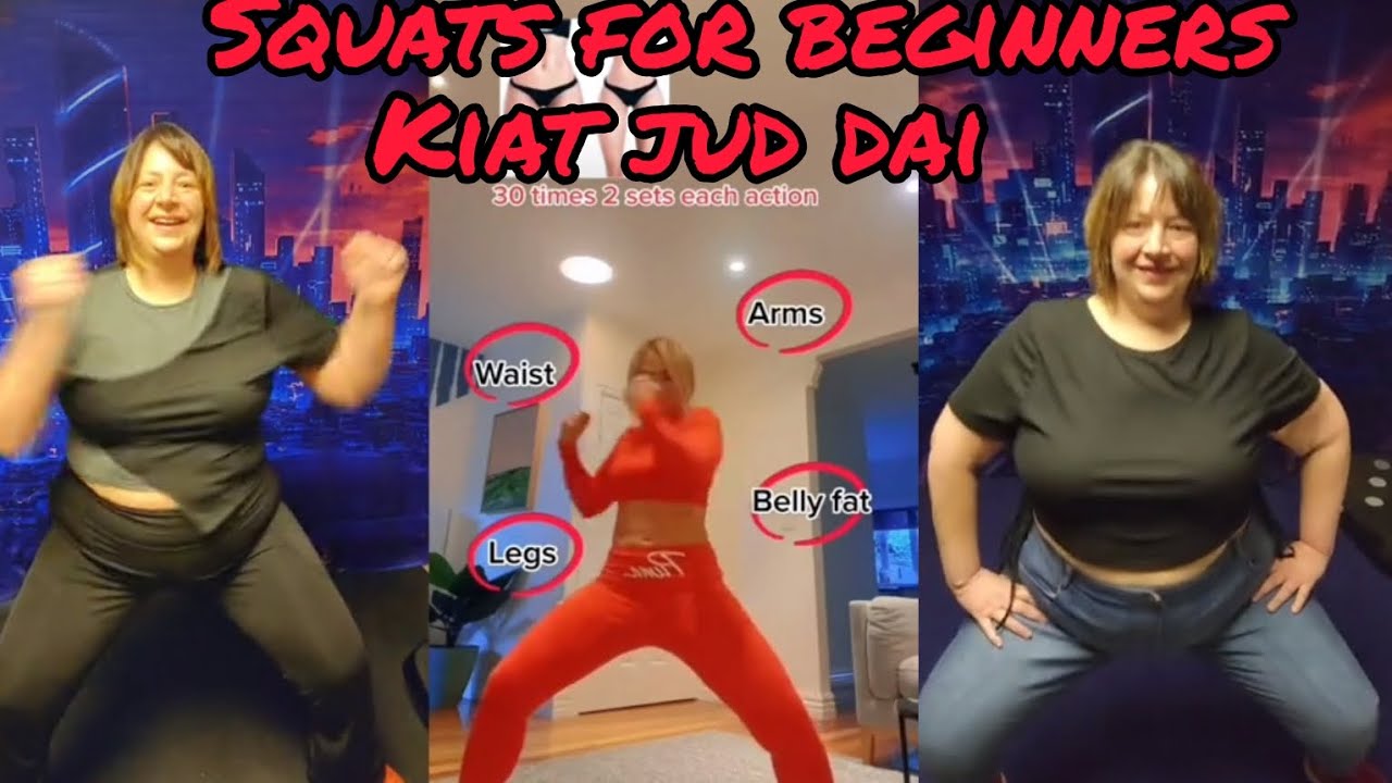 squats for beginners | kiat jud dai - YouTube