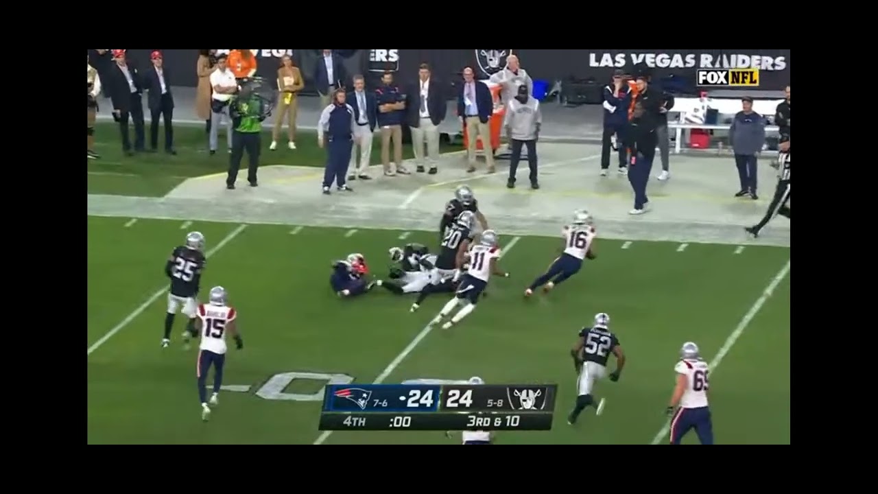 Patriots try a Last second Effort which Turns into a Game winning ...