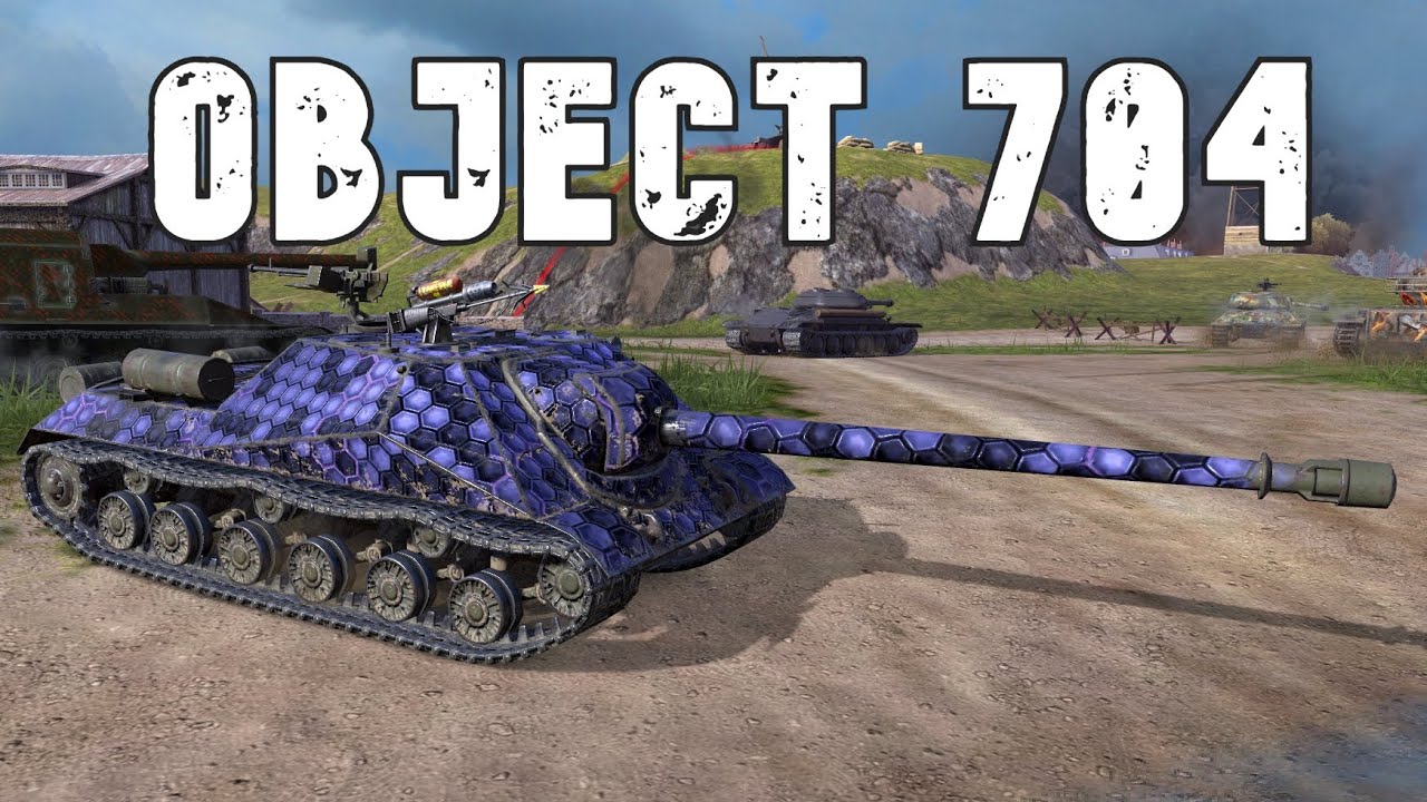 Object 704 - 3 Kills • 6,9K DMG • WoT Blitz - YouTube
