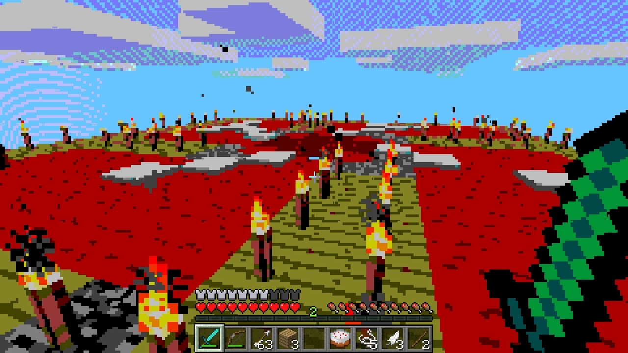Atari Minecraft - YouTube