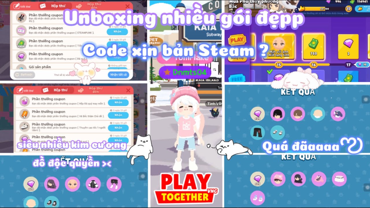 PLAY TOGETHER: MUA NHIỀU GÓI MỚI (VVIP PASS,CLB THỂ THAO,MŨ LEN KITTY,…) VÀ CODE STEAM SIÊU XỊN ...