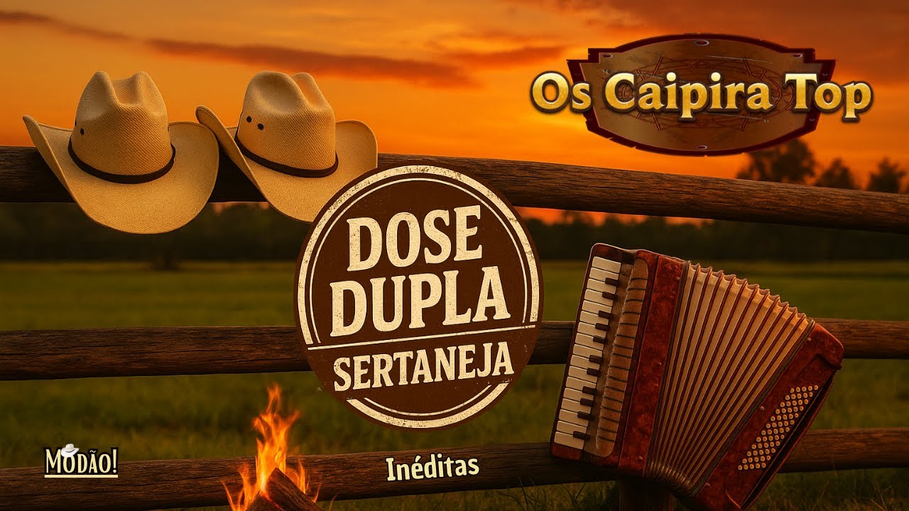 (Inéditas) DOSE DUPLA SERTANEJA (Modão) - Os Caipira Top2025 # ...