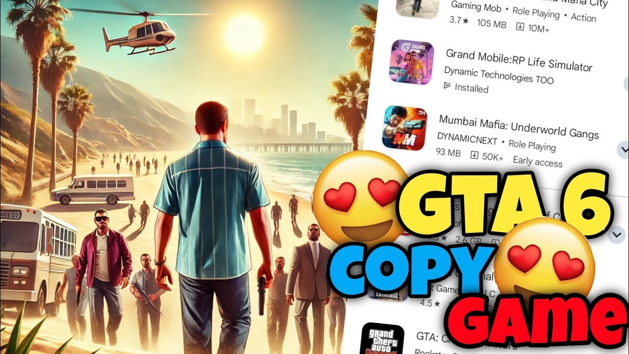 i found the best gta copy games on play store 🔥 - YouTube
