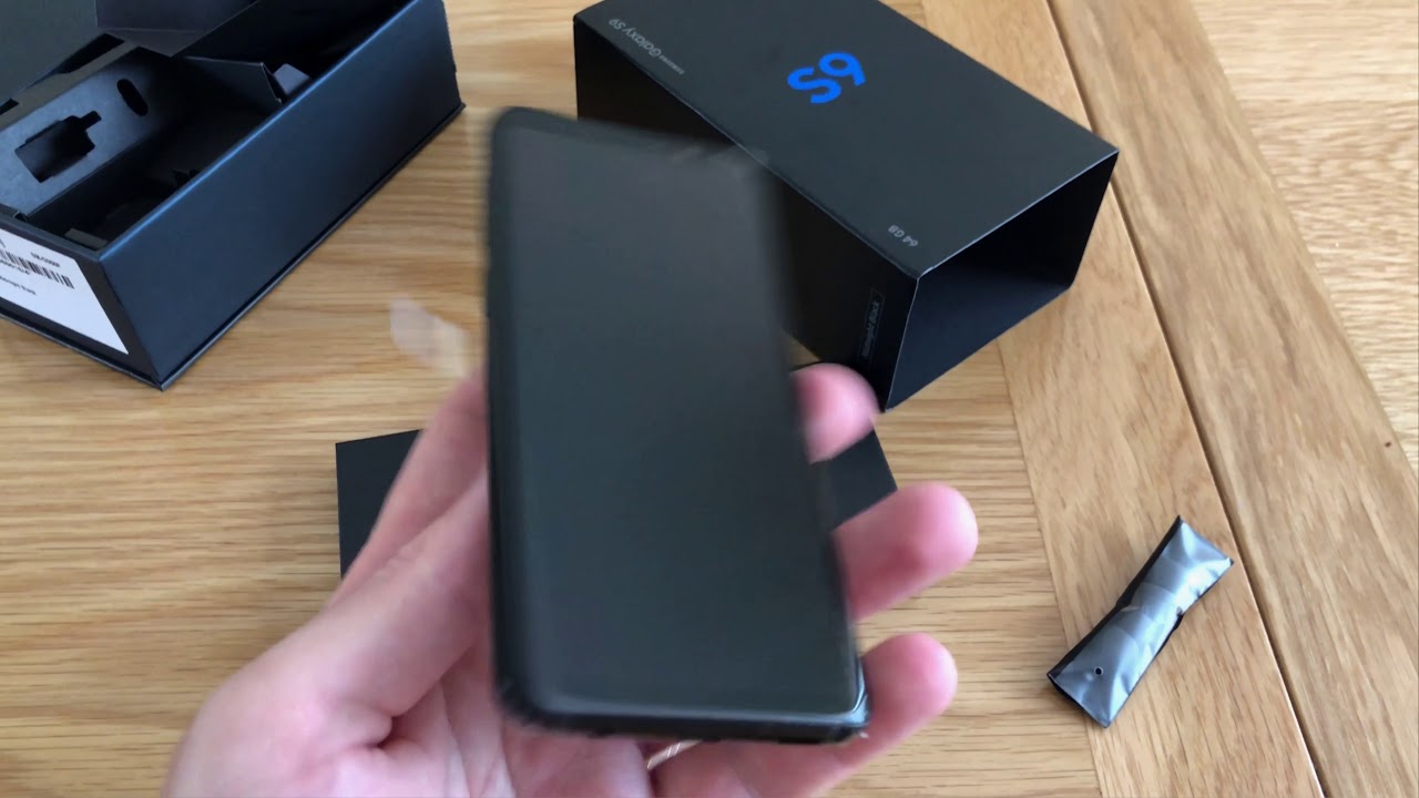 Samsung Galaxy S9 64GB Unboxing - YouTube