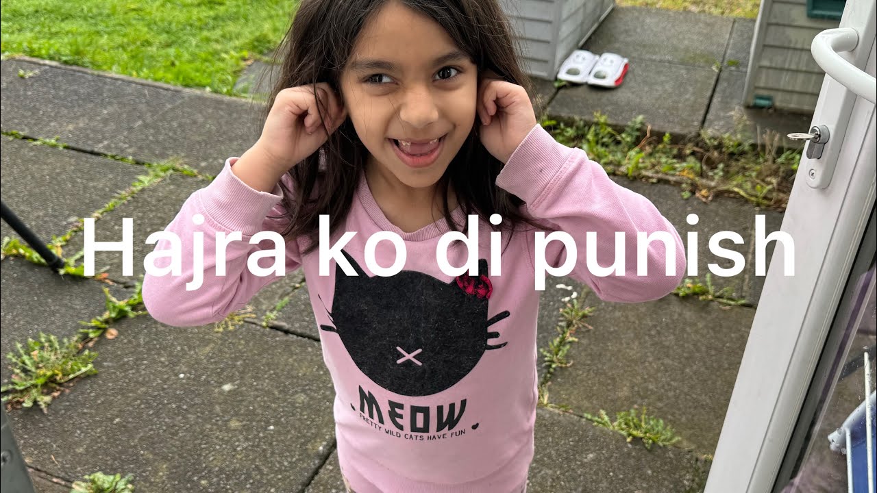 Hajra ko milli punishment[]pinki promise kr lea - YouTube