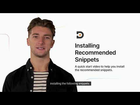 Automatic Snippet Installation - YouTube