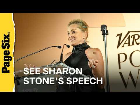 Sharon Stone says she's 'gone the distance from being a sex symbol'