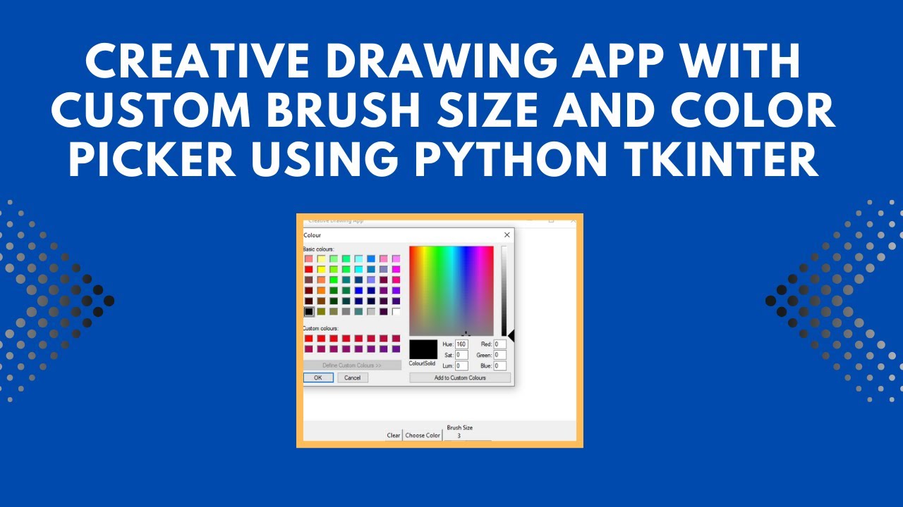 Build a Creative Drawing App with Python Tkinter | Step-by-Step Guide 🎨 ...