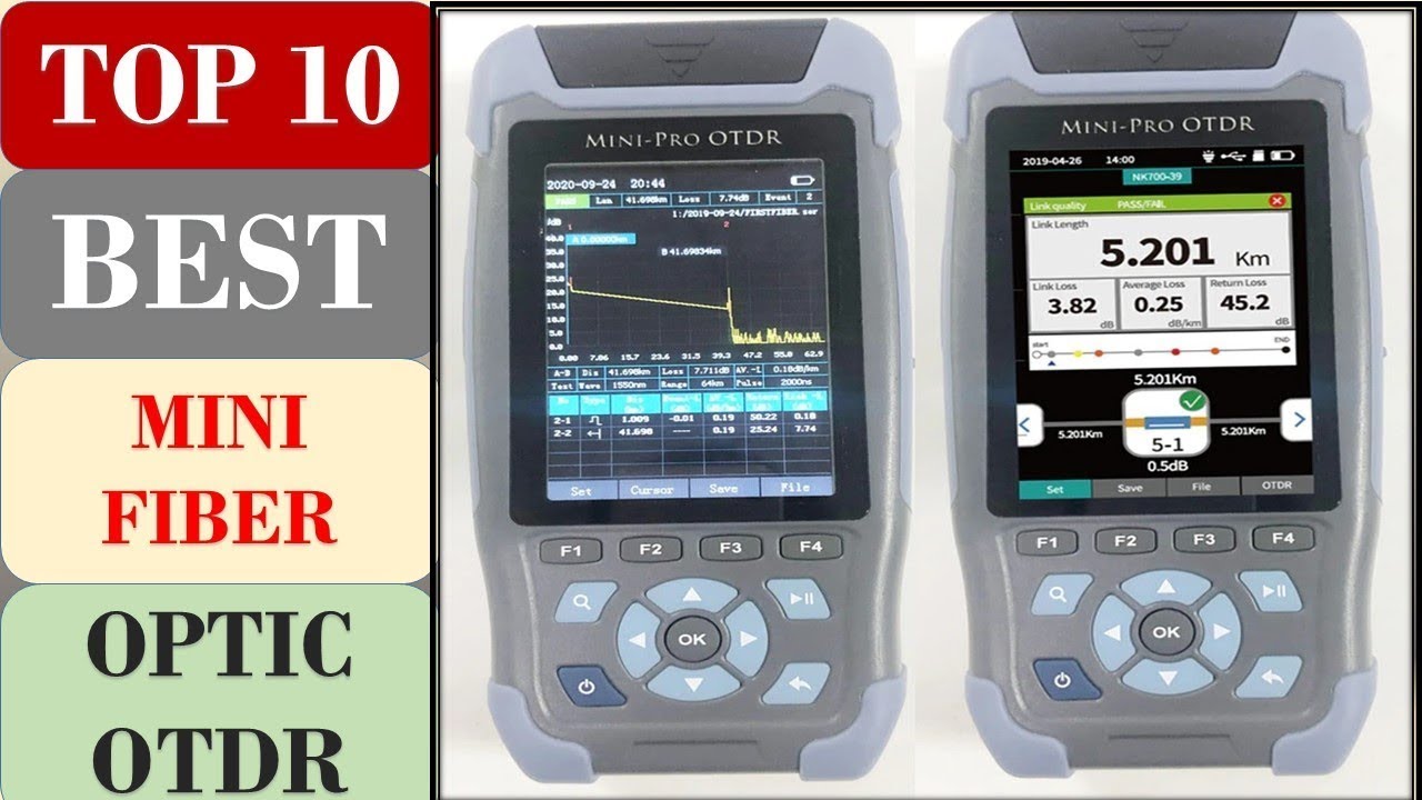 Top 10 Best Mini Fiber Optic OTDR On Aliexpress - YouTube