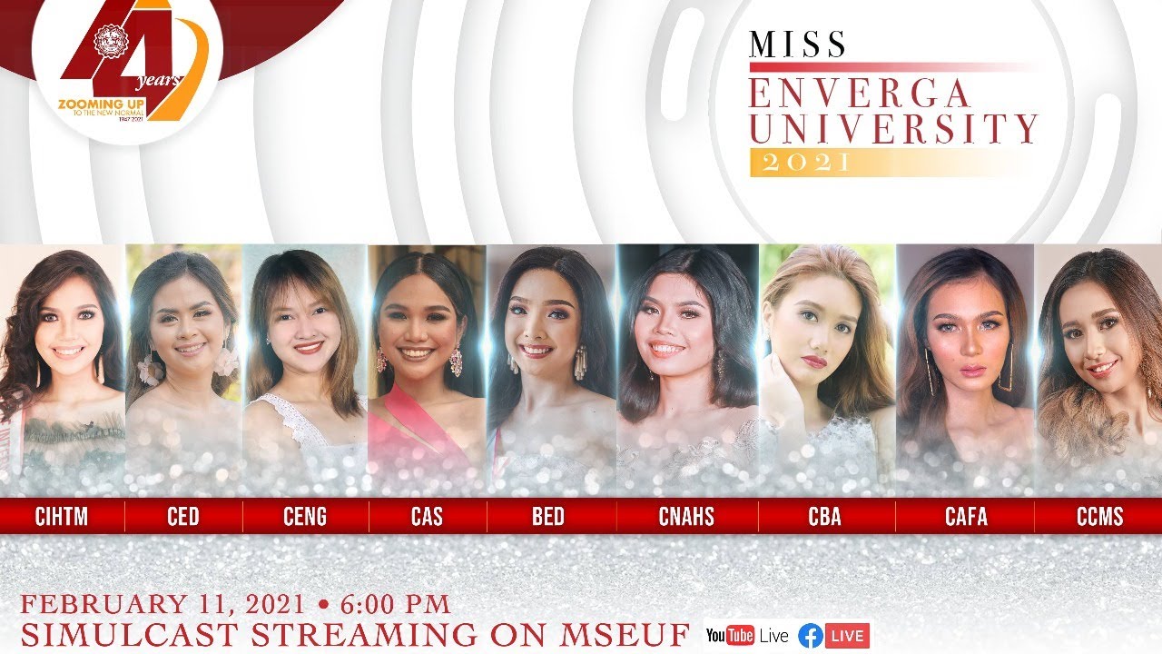 Ms. Enverga University 2021 Pageant - Manuel S. Enverga University ...