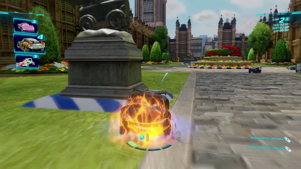 Cars 2: The Video Game | Carbon Fiber Lightning McQueen - Hyde Tour ...