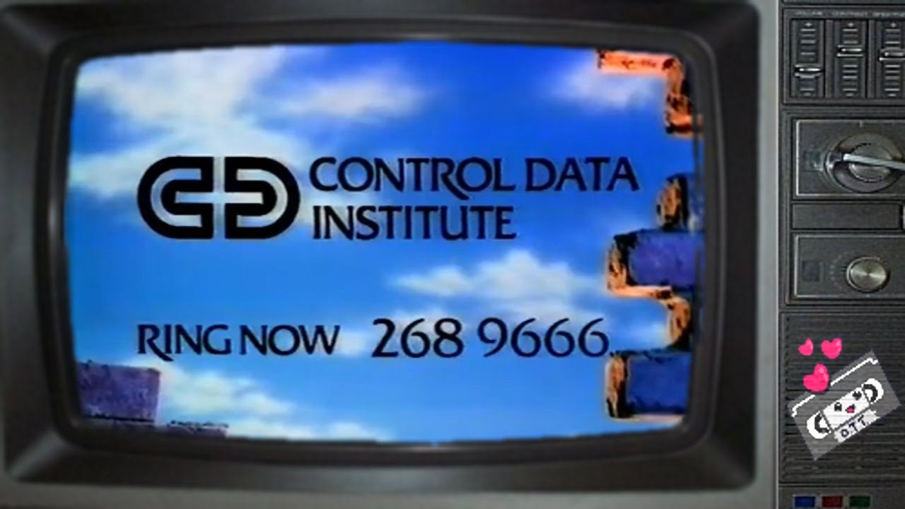 Control Data Institute Break Down The Wall Commercial 1988 - YouTube