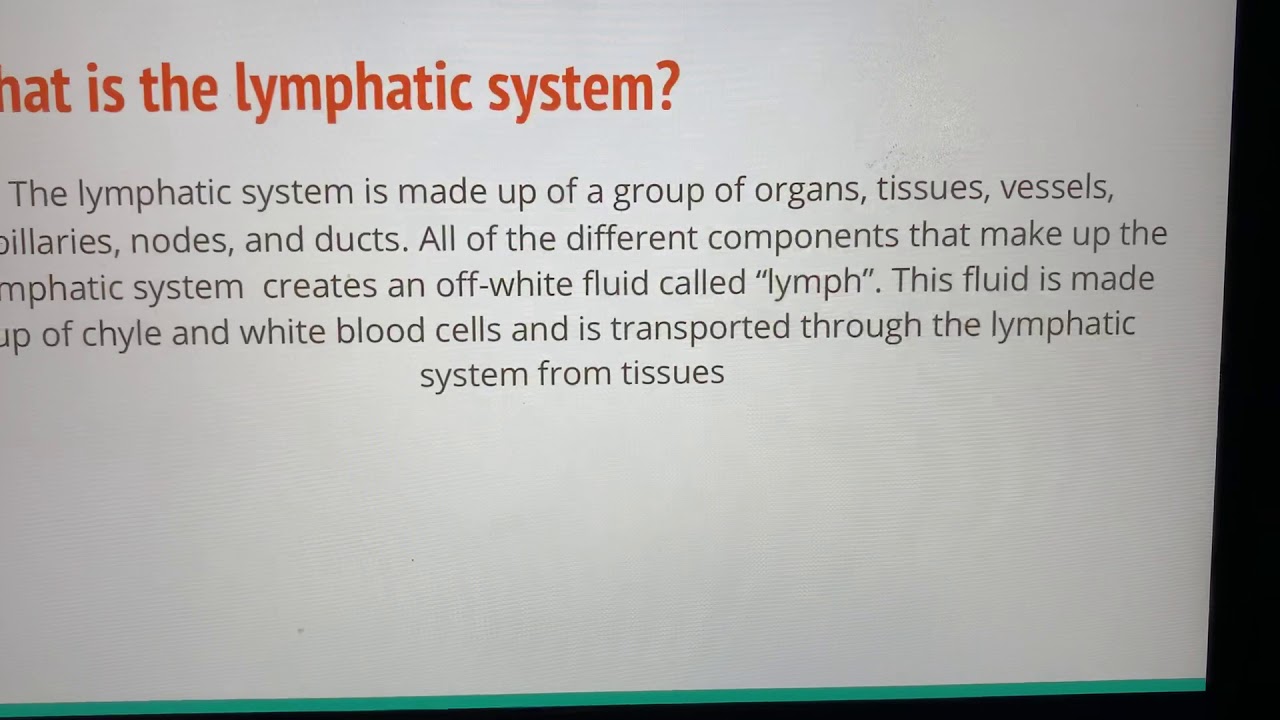 How Lymphatic circulation is maintained and the consequences of ...