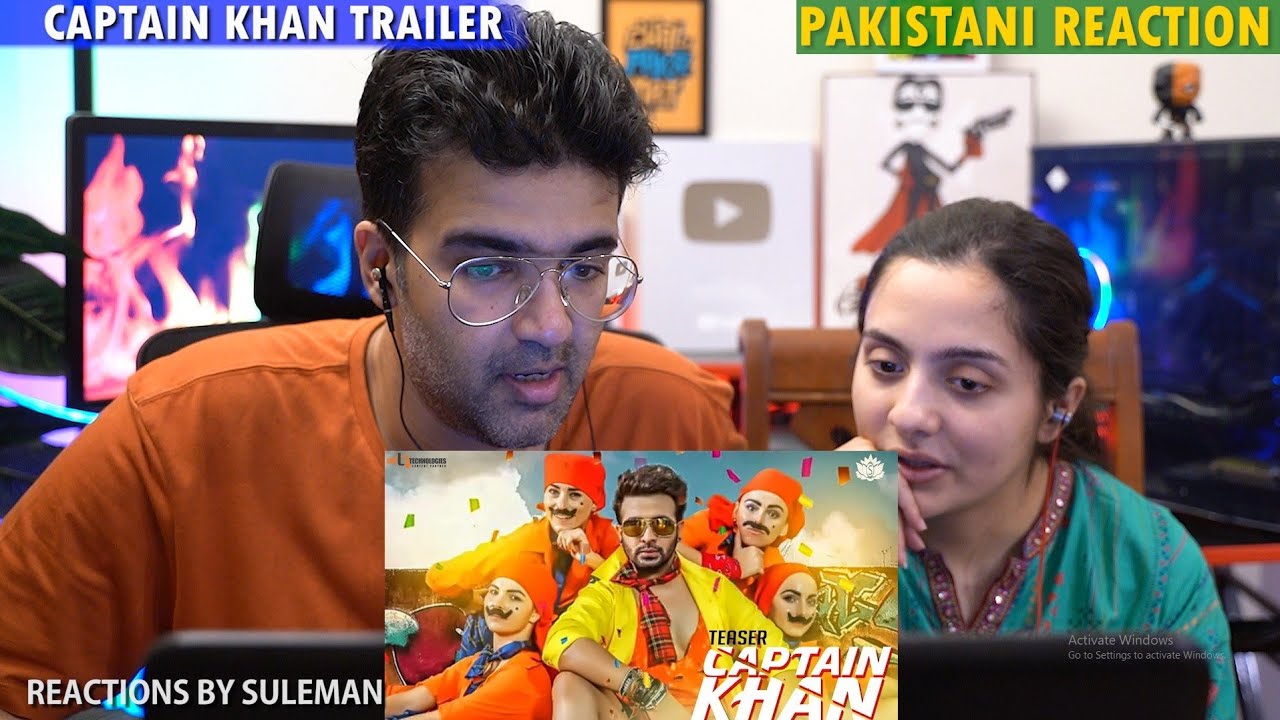 Pakistani Couple Reacts To Captain Khan Teaser | Shakib Khan | Bubly - YouTube