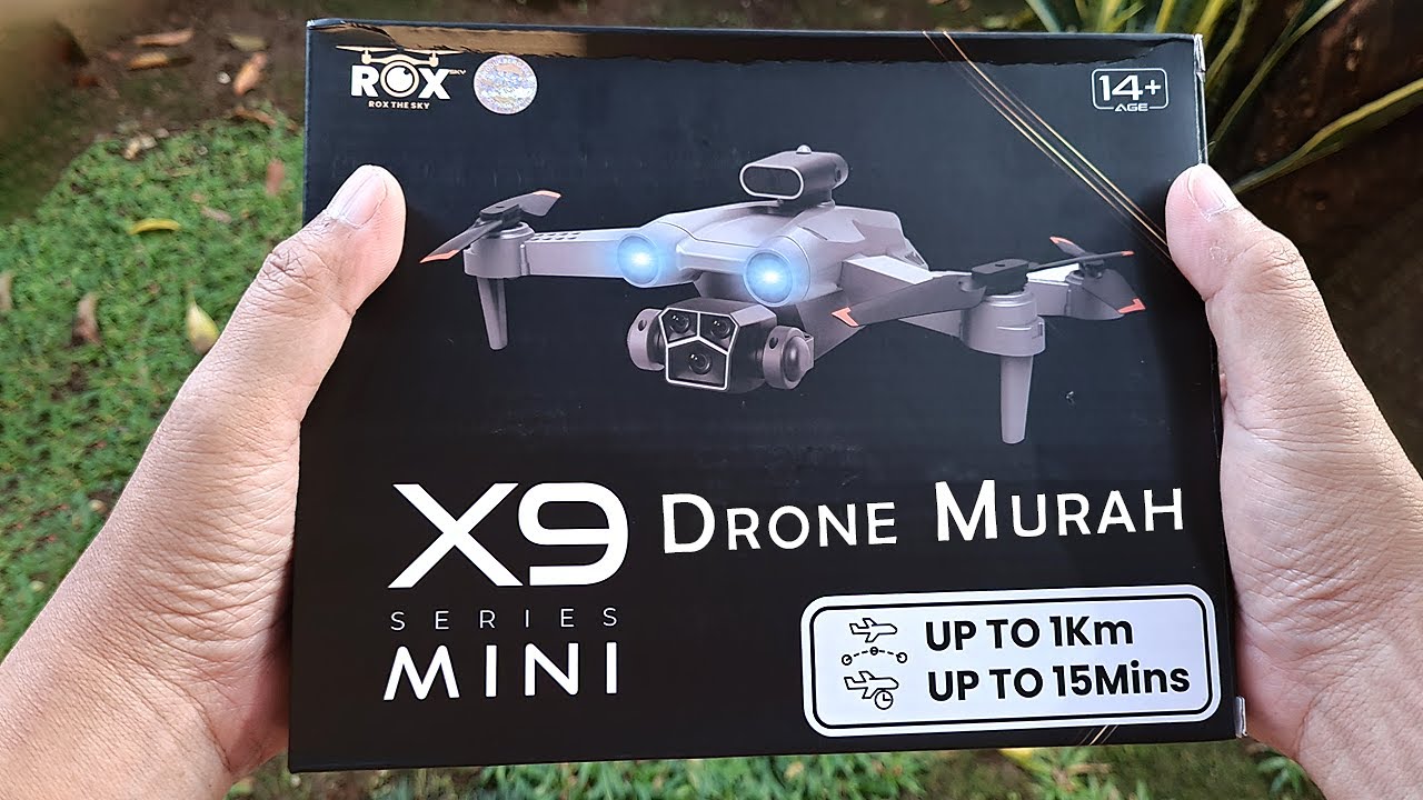 Drone Murah Bagus Brushless 400 Ribuan ROX X9 Mini MAX - YouTube