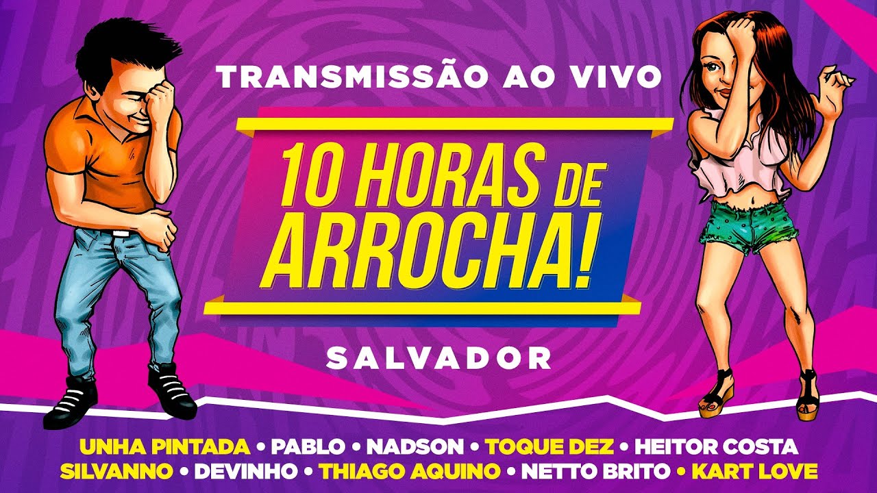 10H DE ARROCHA - AO VIVO 2024 (OFICIAL) - YouTube