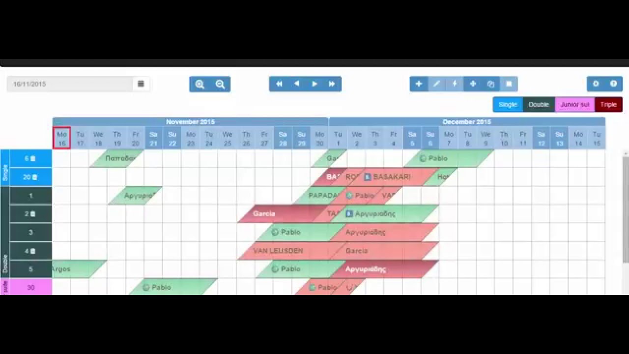 Calendar Options | hotel PMS | hoteliga - YouTube