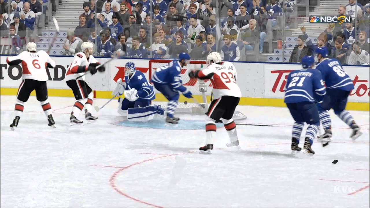 NHL 16 - Ottawa Senators vs Toronto Maple Leafs Gameplay (XboxONE HD ...
