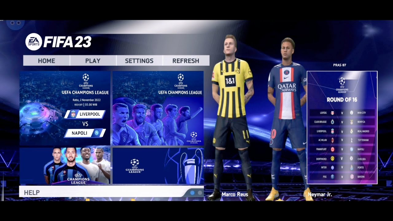 Release!! Fifa 16 Mod Fifa 23 [UCL] Update Transfer & Kits 22/23 Real ...