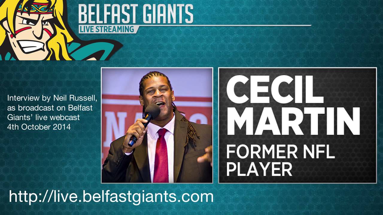 Interview with NFL Presenter Cecil Martin - YouTube