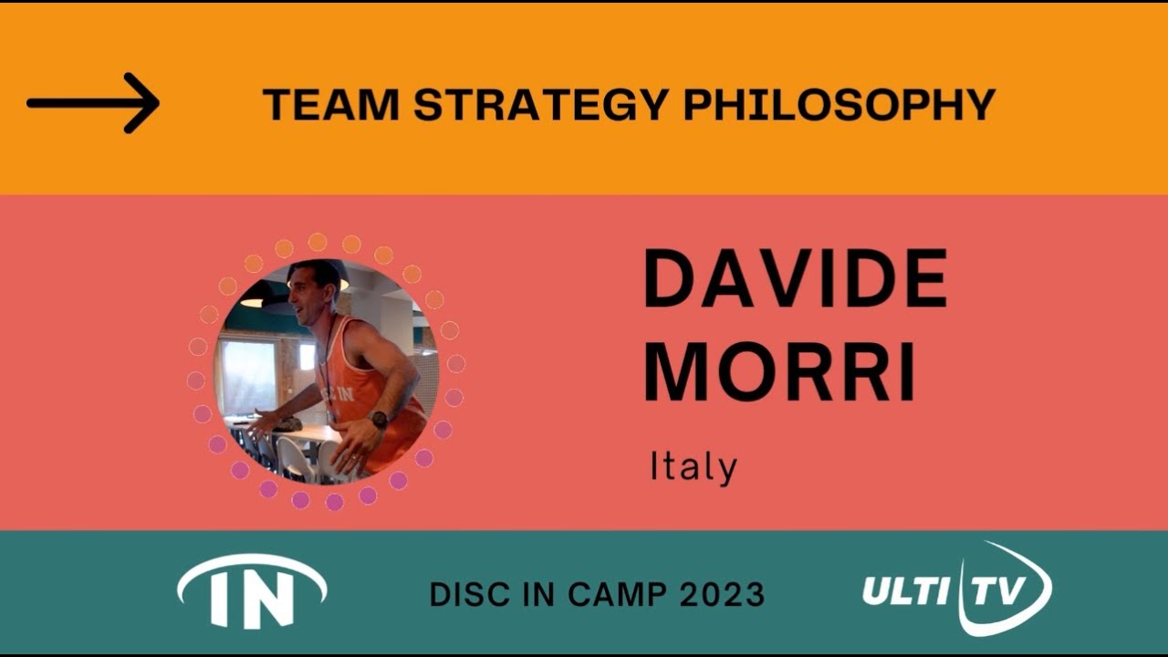 Davide Morri's Masterclass: Crafting Ultimate Frisbee Team Strategy ...