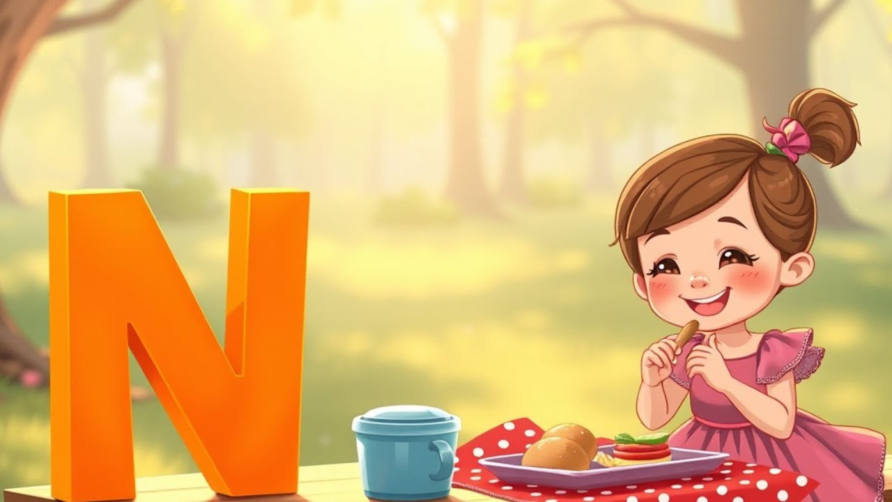 Alphabet N- Learn the Letter "N" | Fun ABC Learning for Kids - YouTube